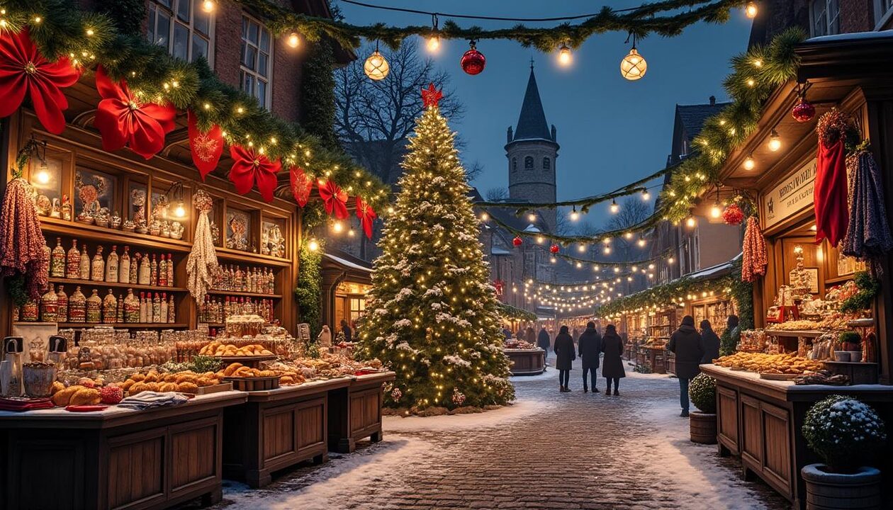 Magical Christmas in Saint-Grégoire: Market and Shows